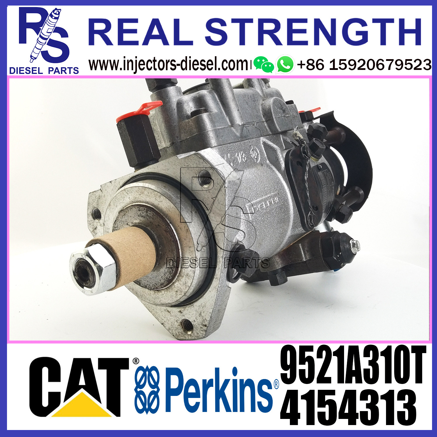 DELPHI 4 silindirli Dizel Yakıt Enjektör Pompası montajı 4154313 ...